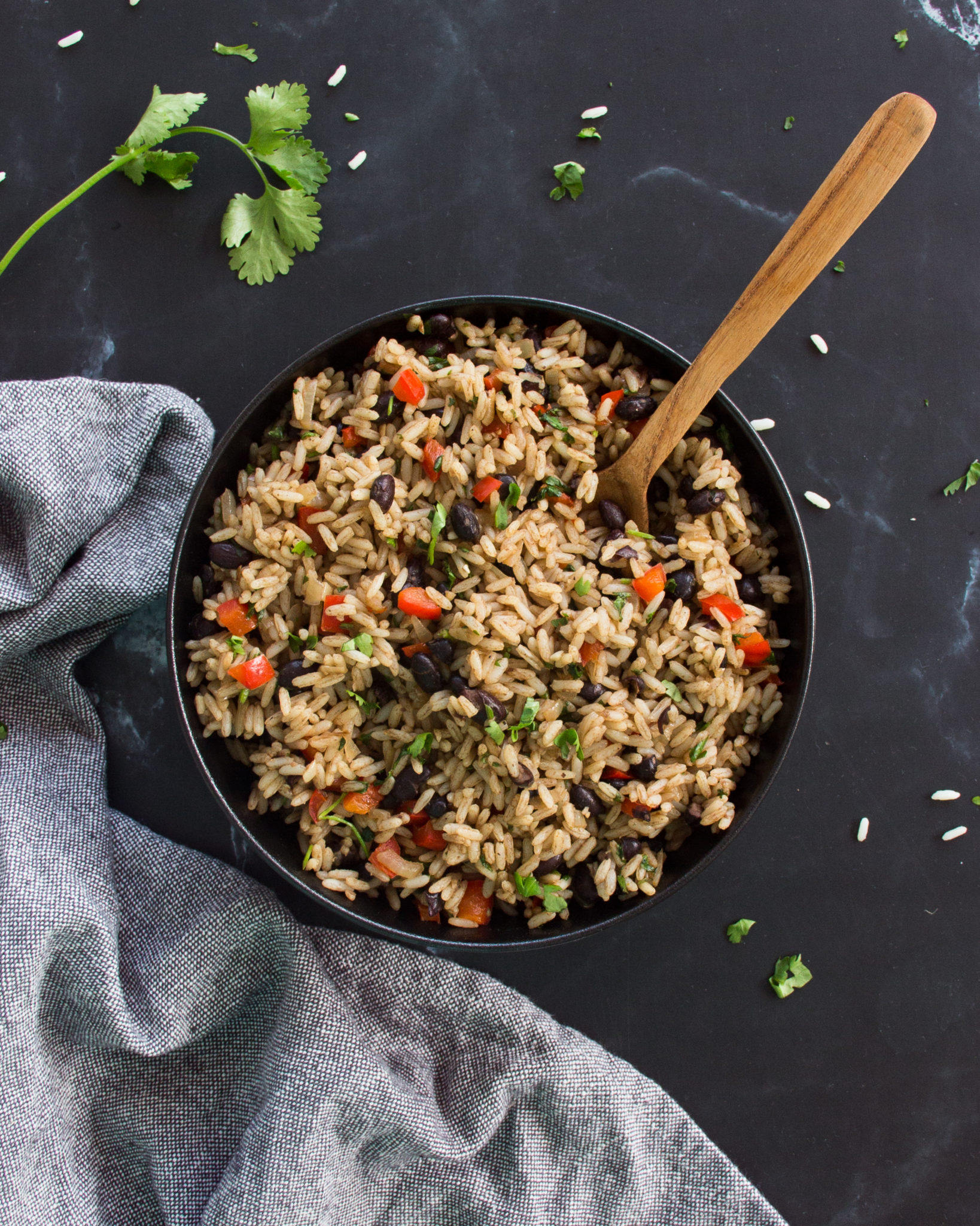 Gallo Pinto (riz aux haricots noirs) - Julie DesGroseilliers